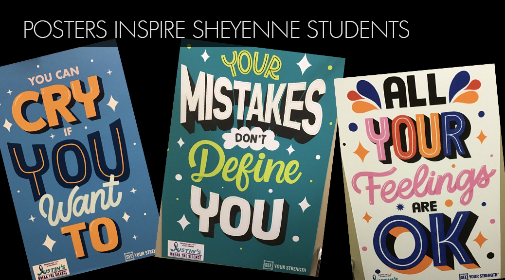 Break the Silence Posters Inspire and Encourage Sheyenne Students | The ...